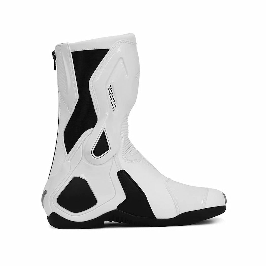 Allgoal White Motorcycle Riding Boots – ALLGOAL